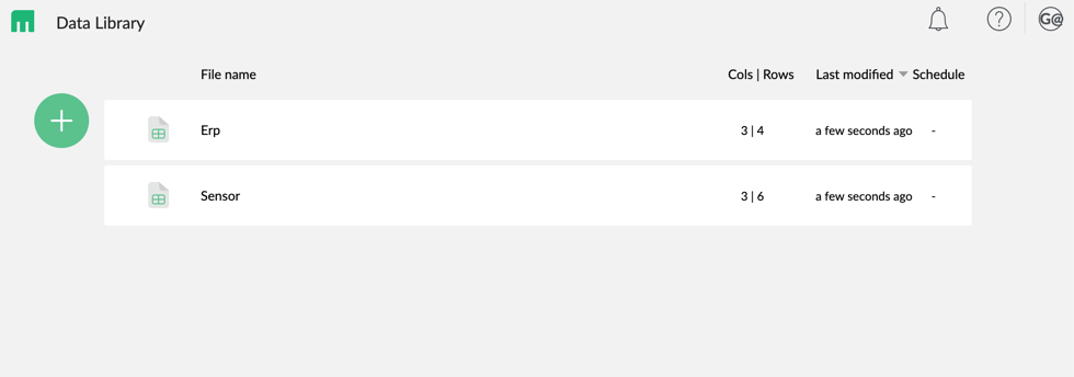 How to combine two tables by time series without coding? | Mammoth Product Documentation